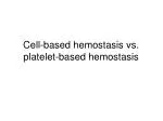 PPT - Cell-Based Model of Hemostasis PowerPoint Presentation, free ...