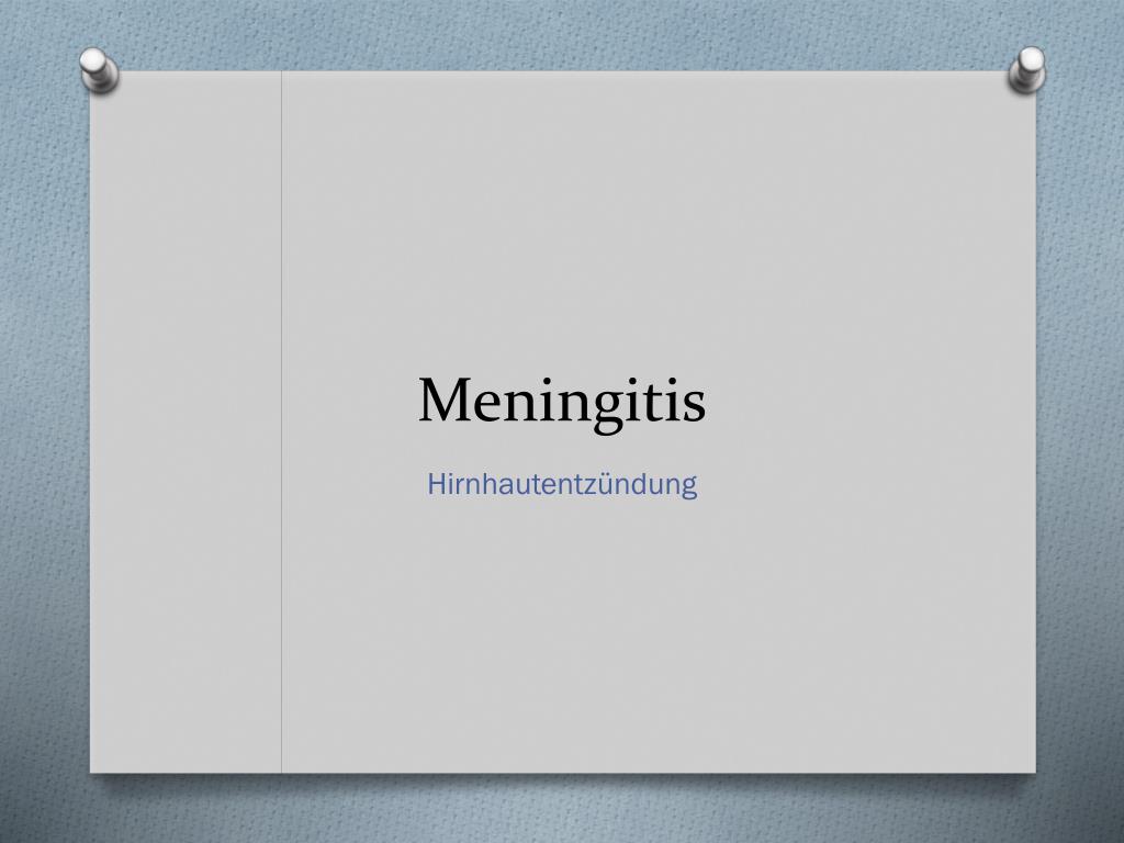 PPT - Meningitis PowerPoint Presentation, free download - ID:5714713