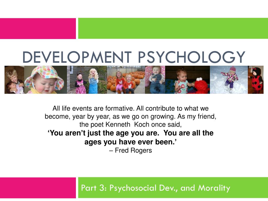 PPT - Development Psychology PowerPoint Presentation, free download ...