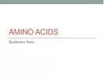 PPT - Amino Acids PowerPoint Presentation, free download - ID:6949489