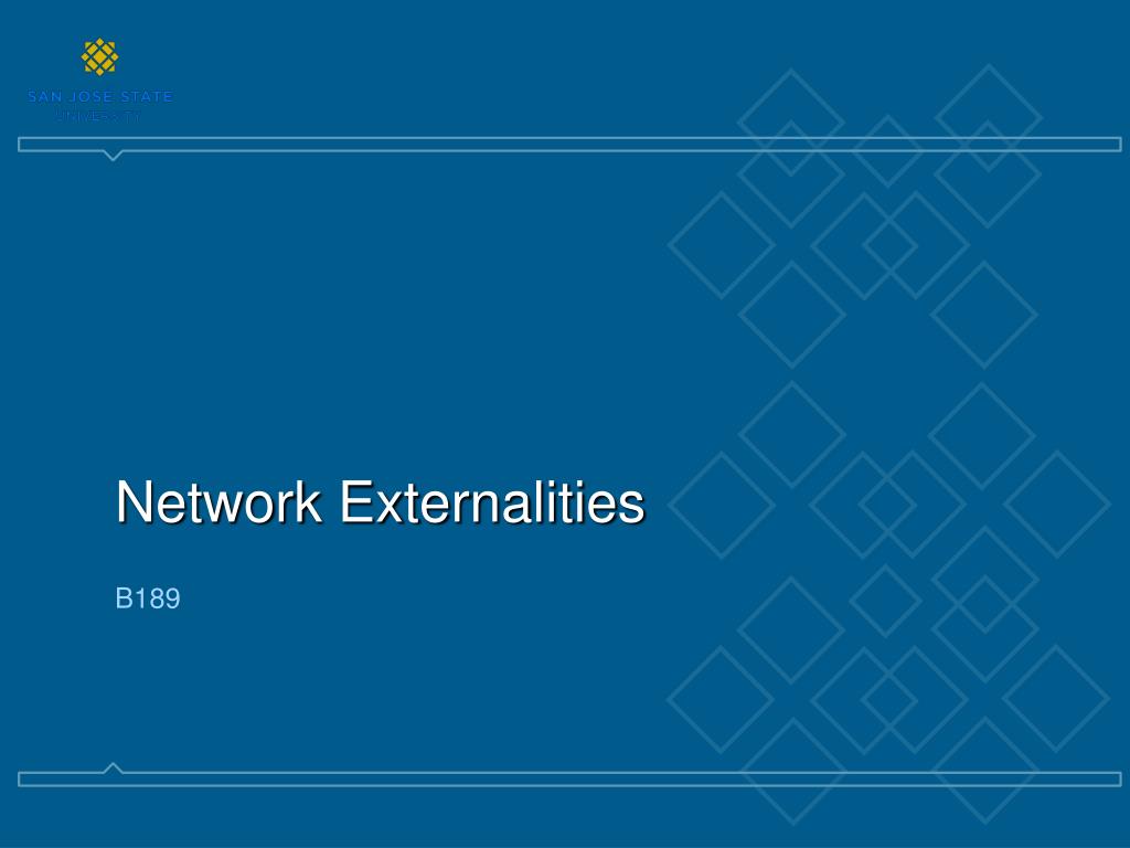 PPT - Network Externalities PowerPoint Presentation, free download - ID ...
