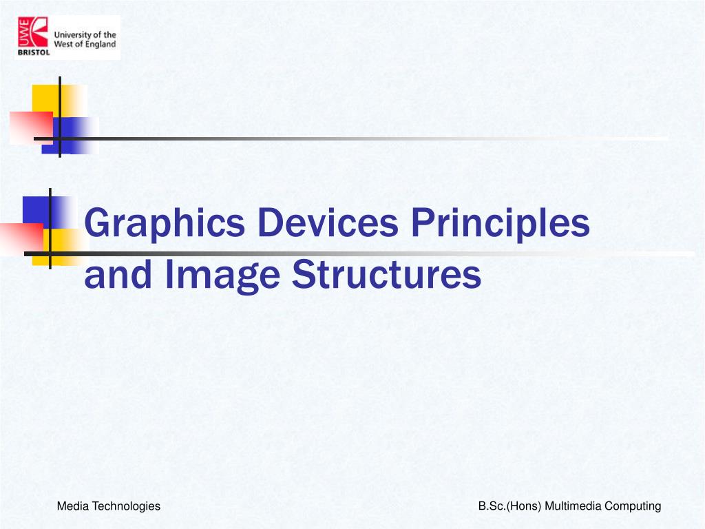 PPT - Graphics Devices Principles and Image Structures PowerPoint ...