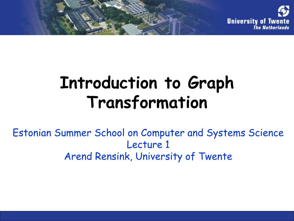 PPT - Introduction to Graph Transformation PowerPoint Presentation ...