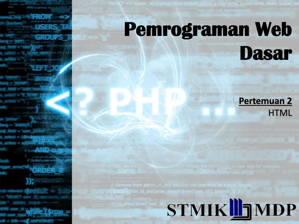PPT - Pemrograman Web Dasar PowerPoint Presentation, free download - ID ...