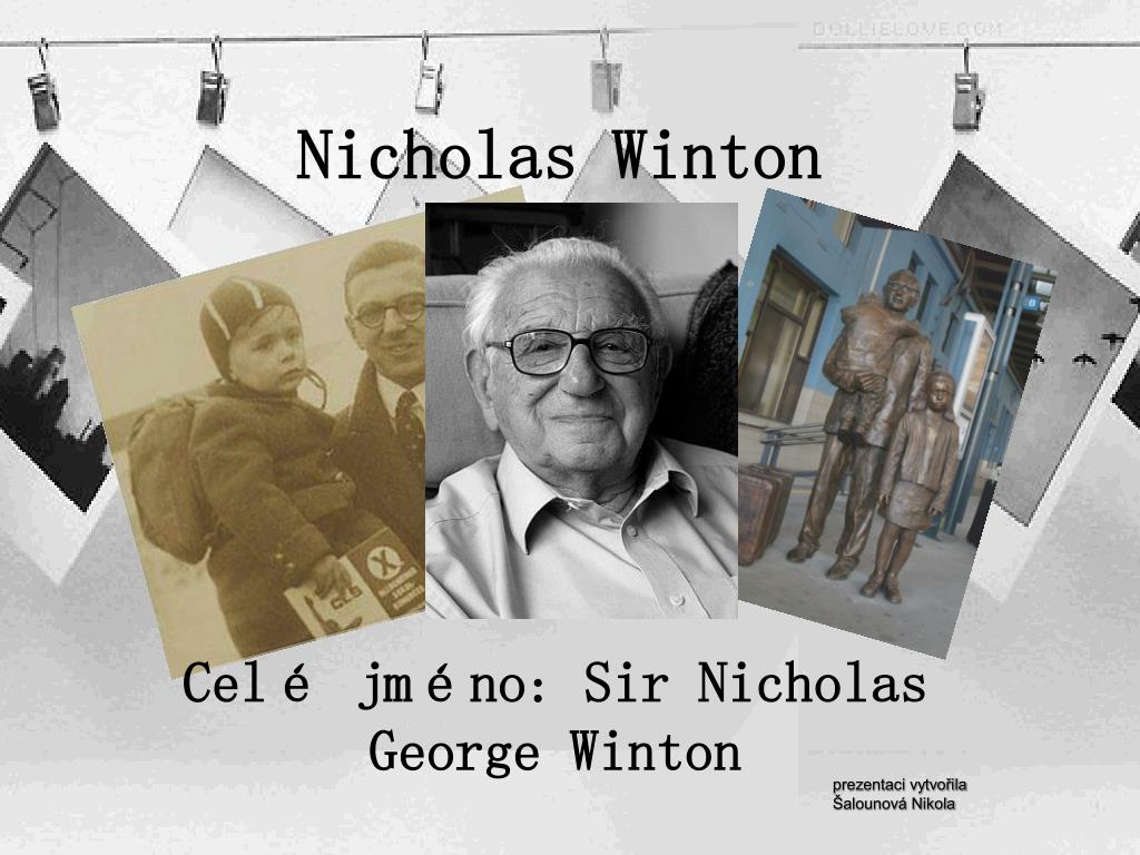 PPT - Nicholas Winton PowerPoint Presentation, free download - ID:5724439