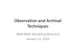 PPT - Observation Techniques and Tools PowerPoint Presentation, free ...