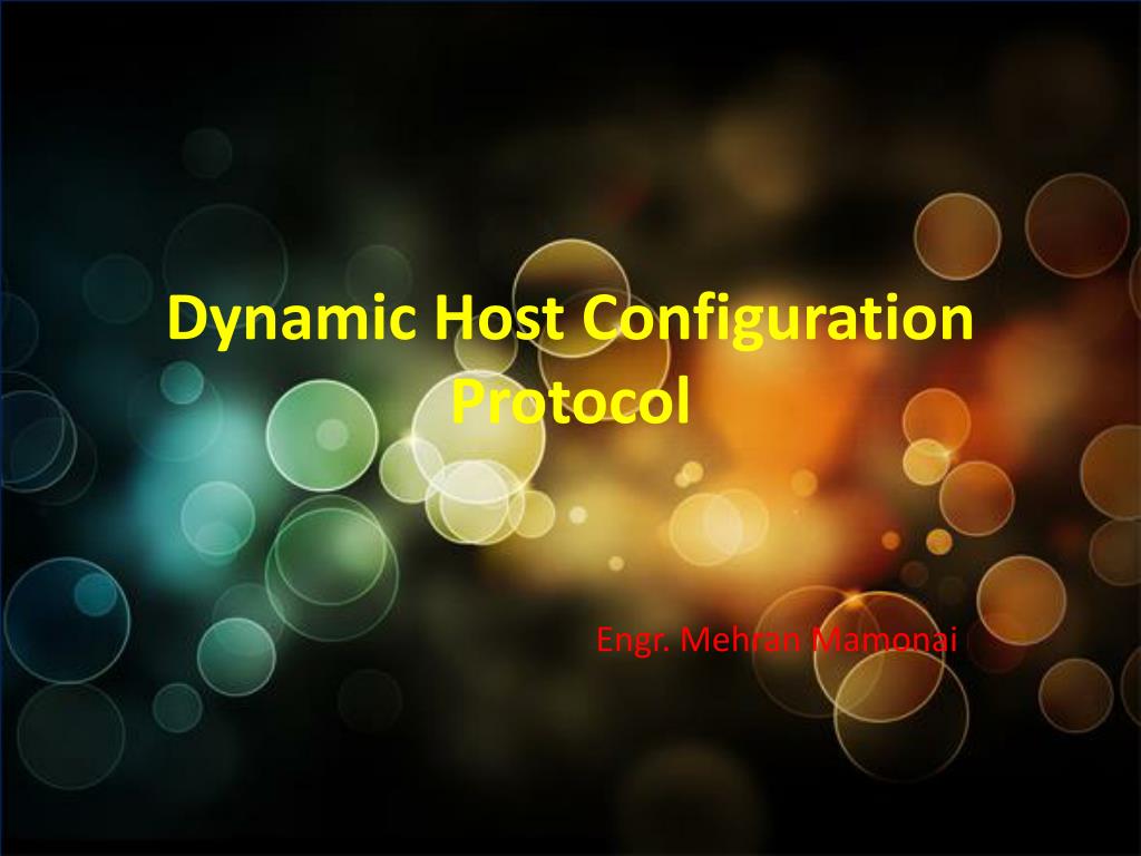 PPT - Dynamic Host Configuration Protocol PowerPoint Presentation, free download - ID:5730084