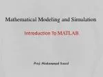PPT - Introduction to MATLAB PowerPoint Presentation, free download ...