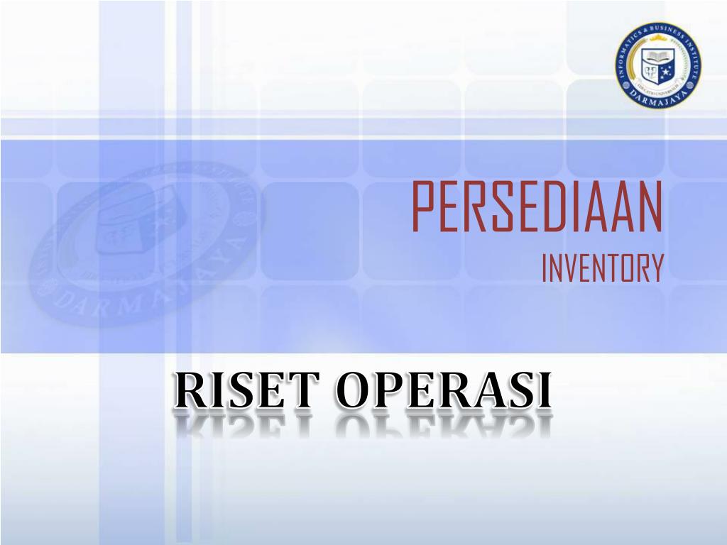 PPT - PERSEDIAAN INVENTORY PowerPoint Presentation, free download - ID ...