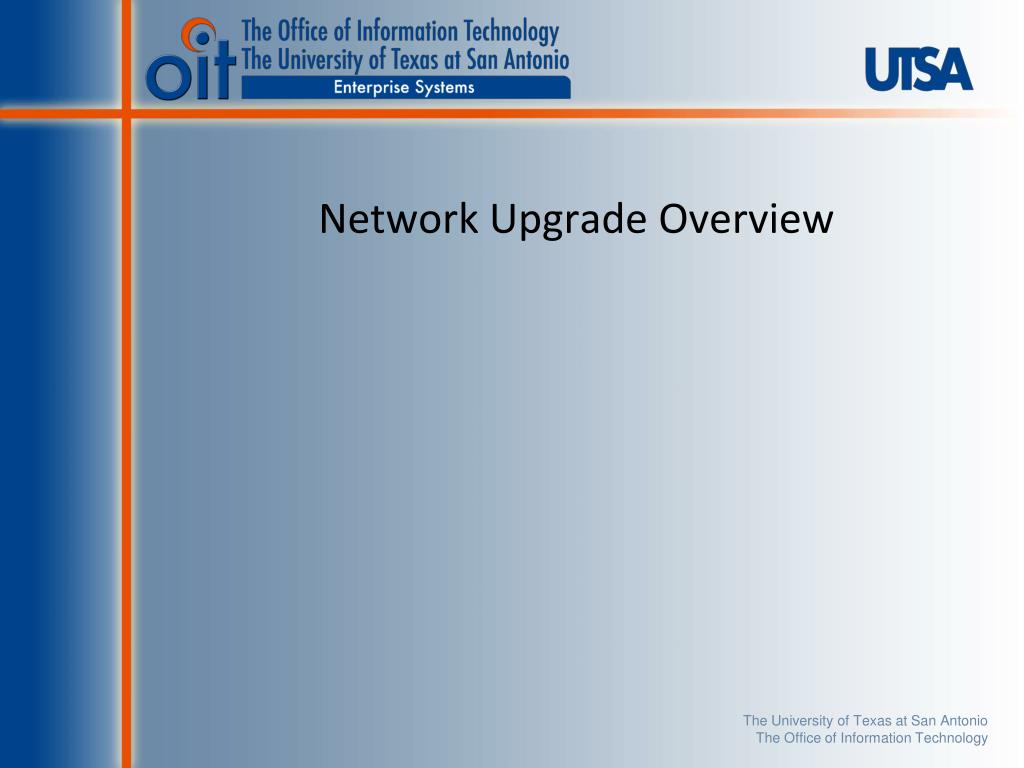 PPT - Network Upgrade Overview PowerPoint Presentation, free download ...