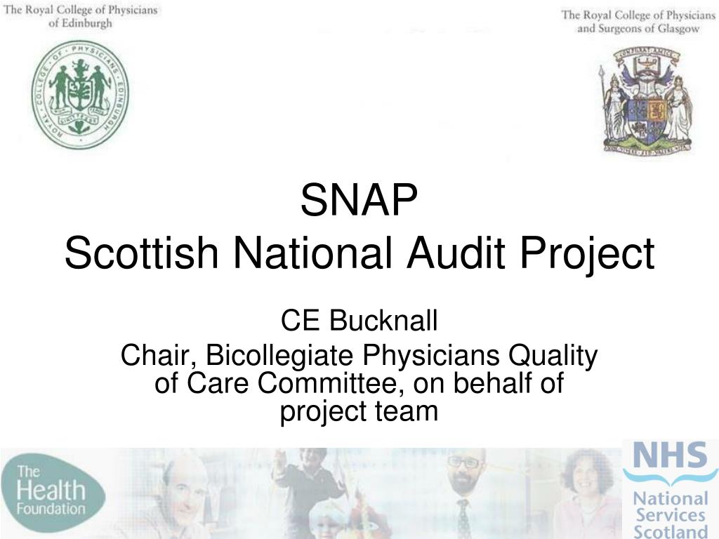 PPT - SNAP Scottish National Audit Project PowerPoint Presentation ...