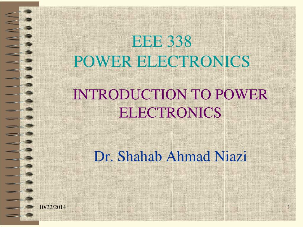PPT - EEE 338 POWER ELECTRONICS PowerPoint Presentation, free download - ID:5739603
