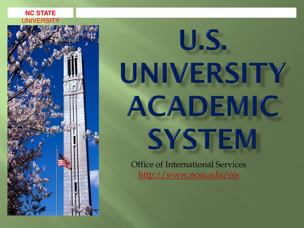 PPT - U.S. University Academic System PowerPoint Presentation, free ...