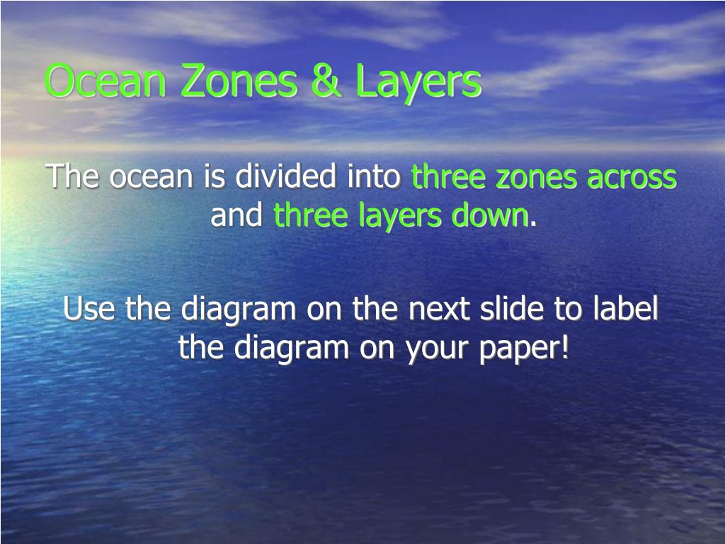 PPT - Ocean Zones & Layers PowerPoint Presentation, free download - ID ...