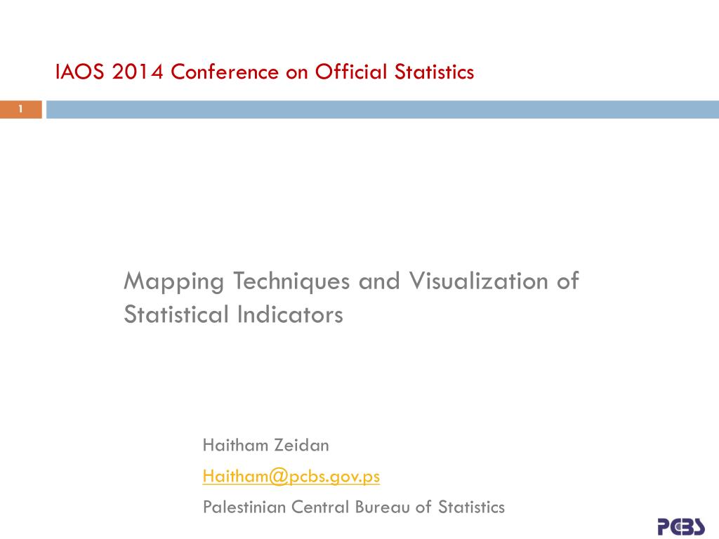 PPT - Mapping Techniques and Visualization of Statistical Indicators ...