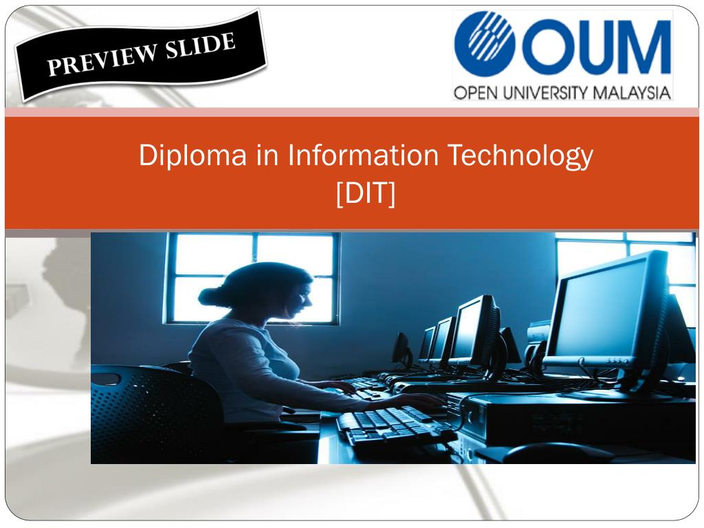 PPT - Diploma in Information Technology [DIT] PowerPoint Presentation ...