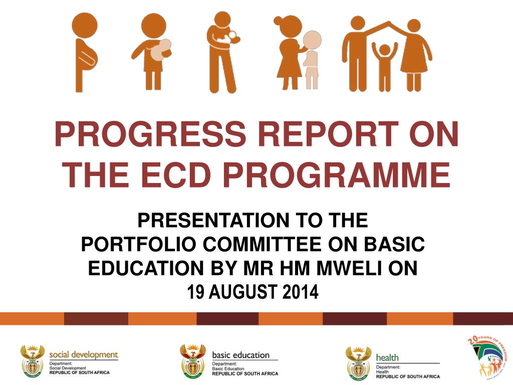 PPT - PROGRESS REPORT ON THE ECD PROGRAMME PowerPoint Presentation ...
