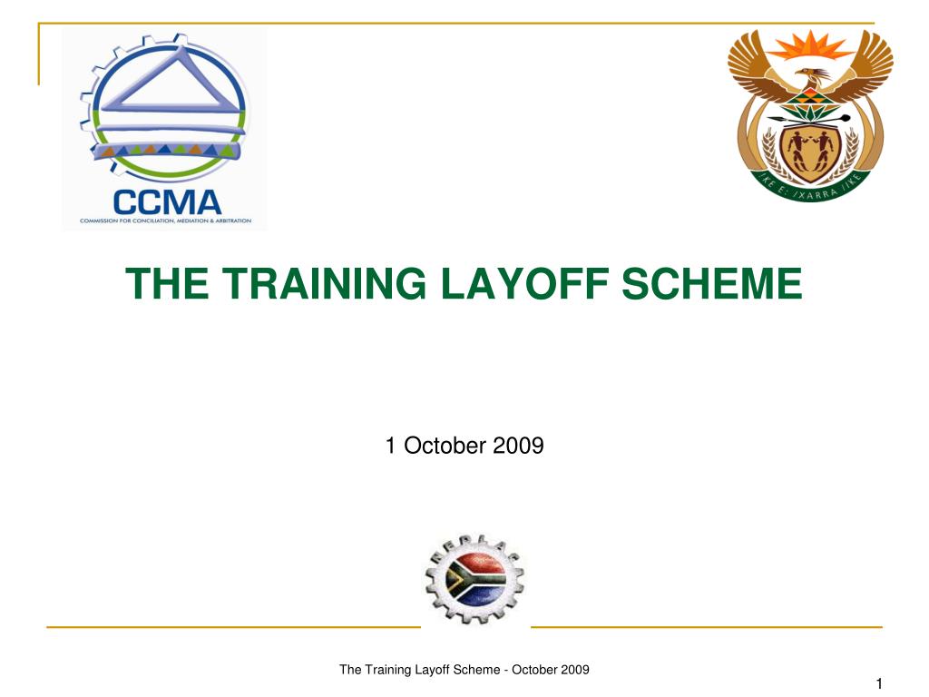 PPT - THE TRAINING LAYOFF SCHEME PowerPoint Presentation, free download ...