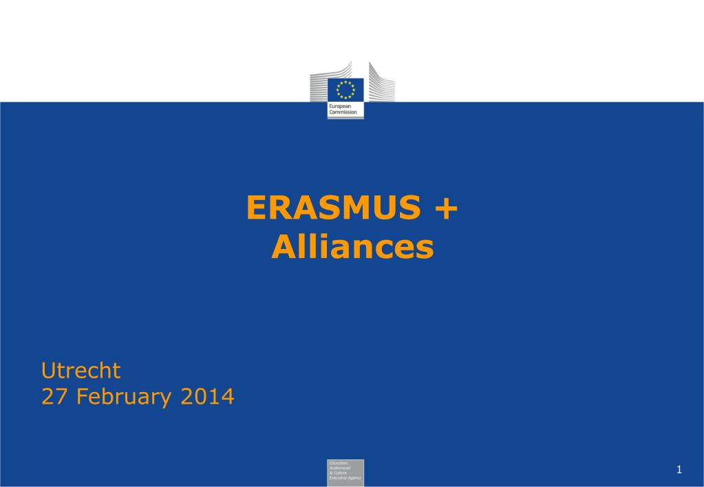 PPT - ERASMUS + Alliances PowerPoint Presentation, free download - ID ...