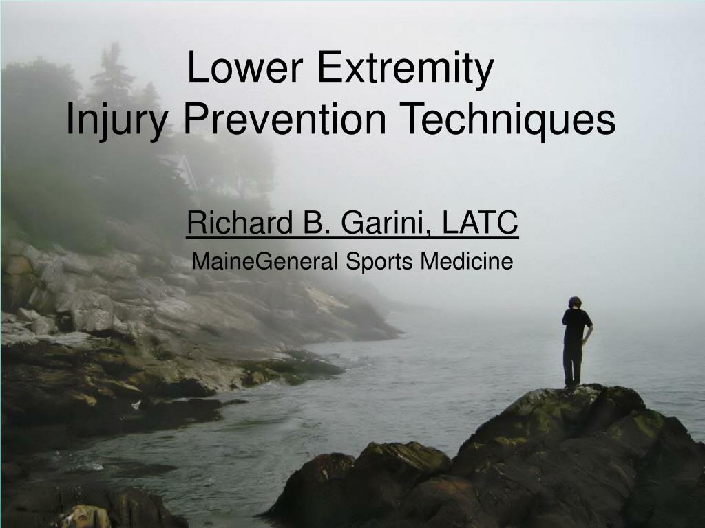 PPT - Lower Extremity Injury Prevention Techniques PowerPoint ...