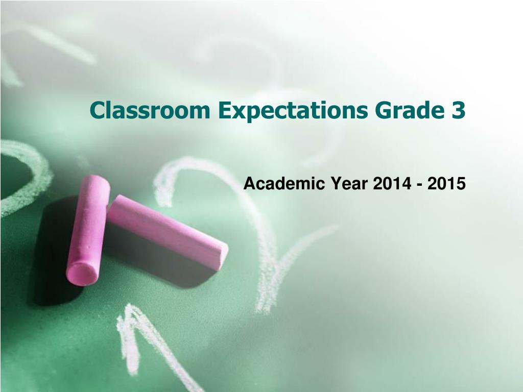 PPT - Classroom Expectations Grade 3 PowerPoint Presentation, free ...