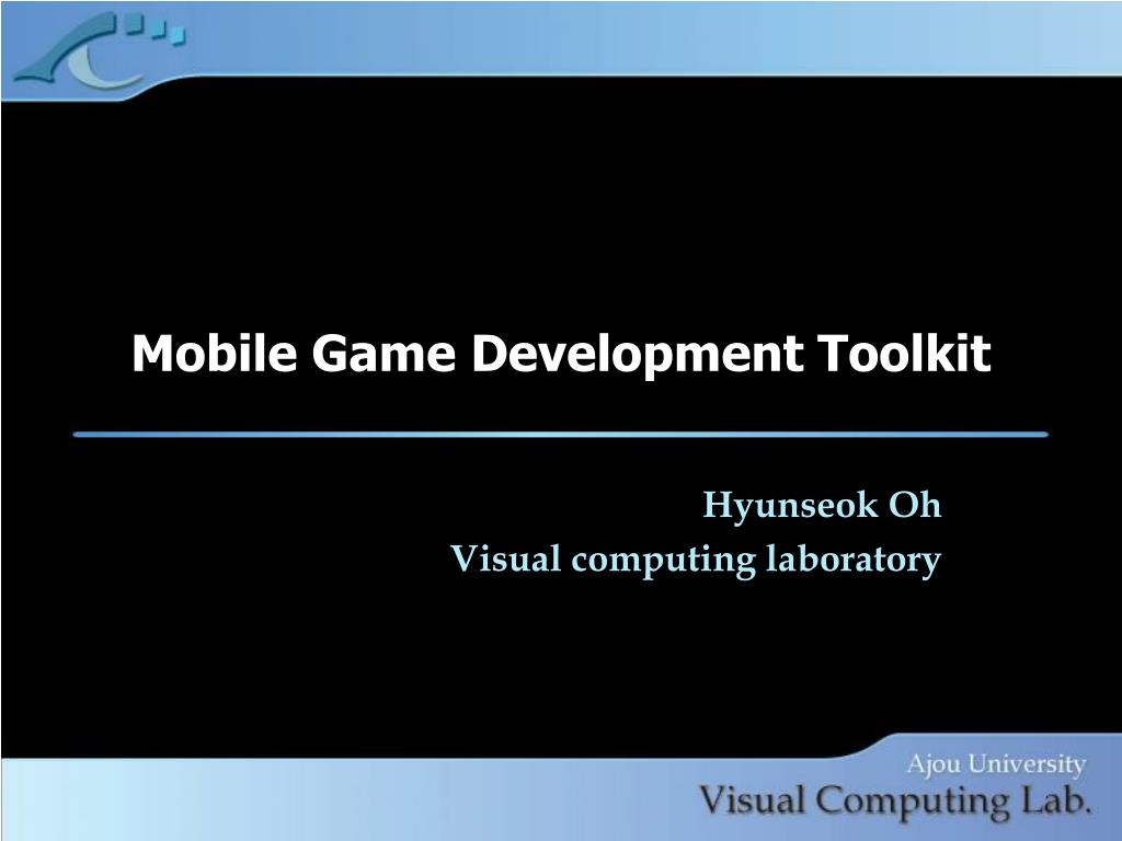 PPT - Mobile Game Development Toolkit PowerPoint Presentation, free ...
