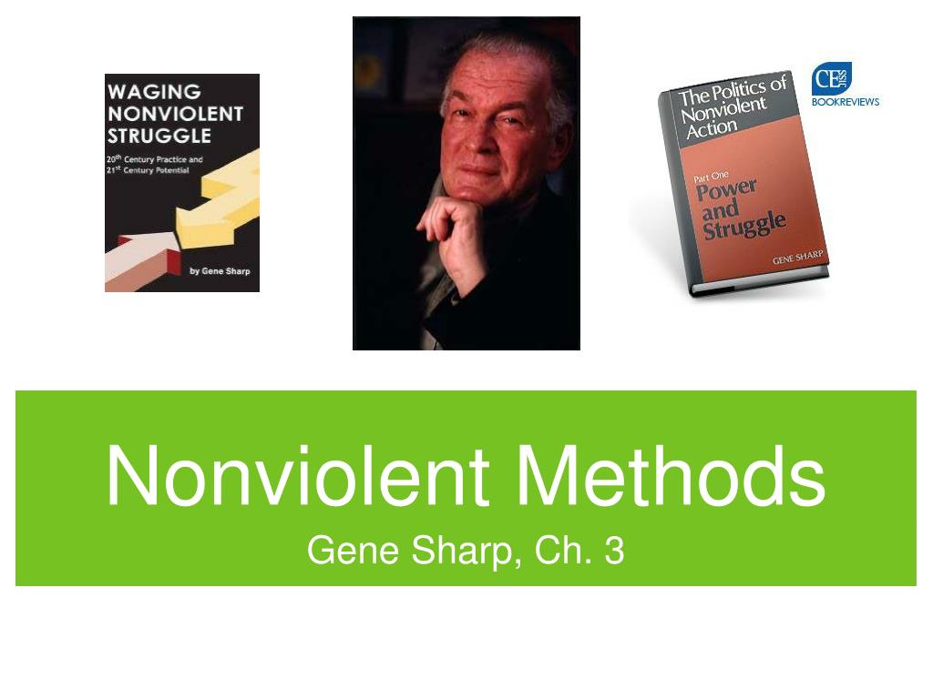 PPT - Nonviolent Methods PowerPoint Presentation, free download - ID ...