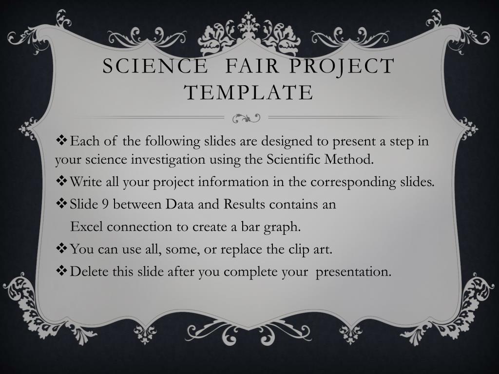 PPT - Science Fair Project Template PowerPoint Presentation, free ...