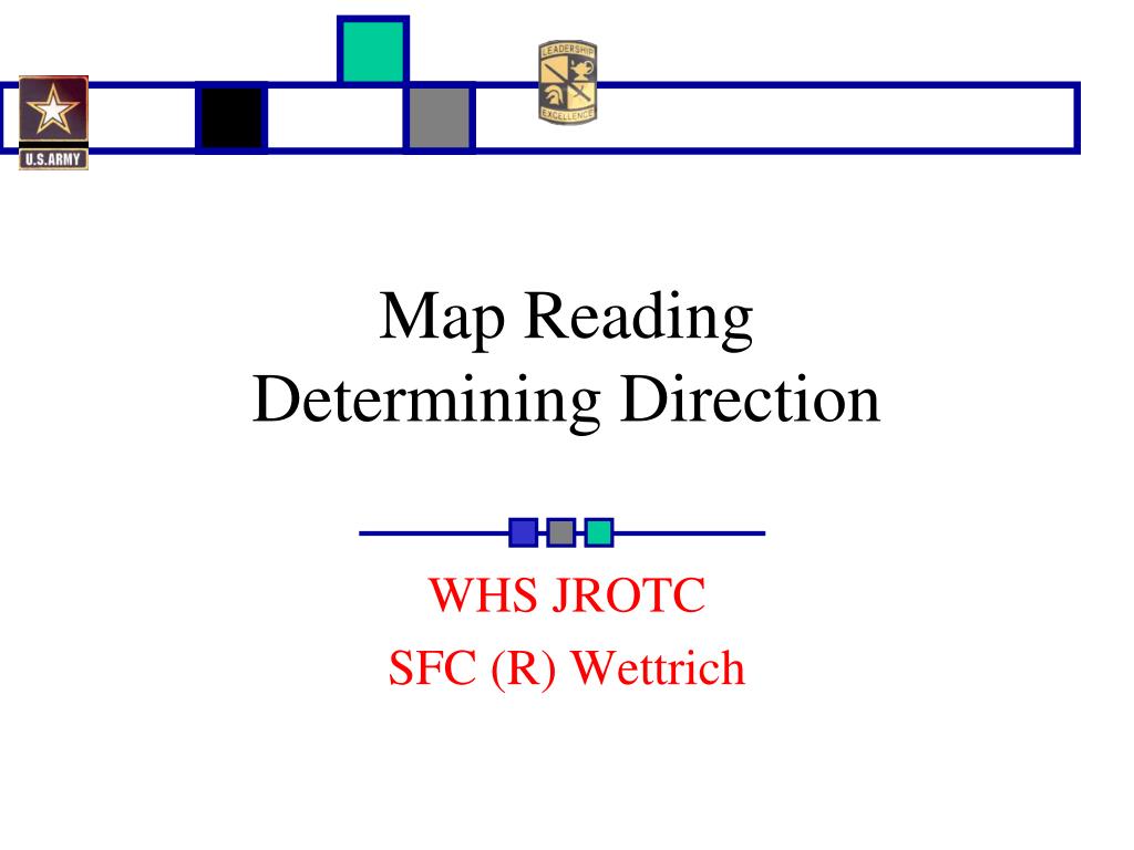 PPT - Map Reading Determining Direction PowerPoint Presentation, free ...