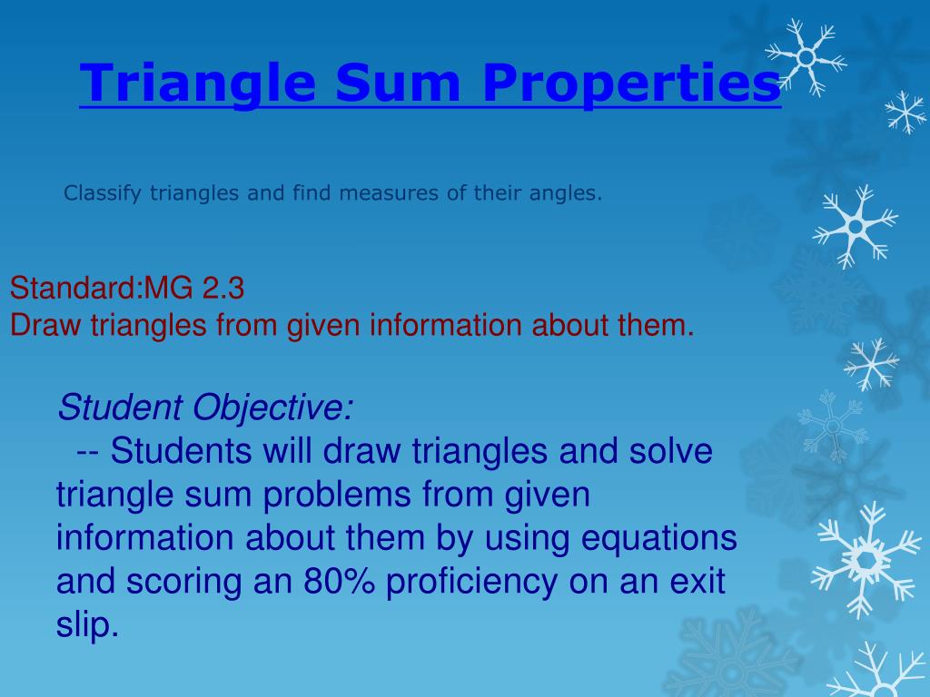 PPT - Triangle Sum Properties PowerPoint Presentation, free download ...