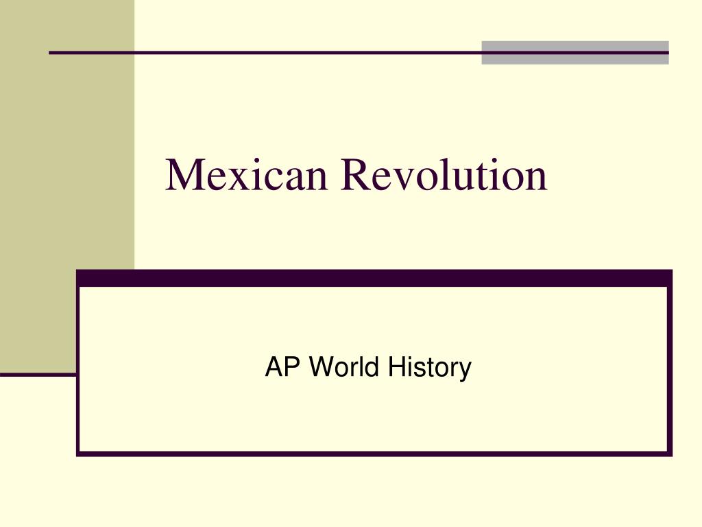 PPT - Mexican Revolution PowerPoint Presentation, free download - ID ...