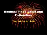 PPT - DECIMAL PLACE VALUE PowerPoint Presentation, free download - ID ...
