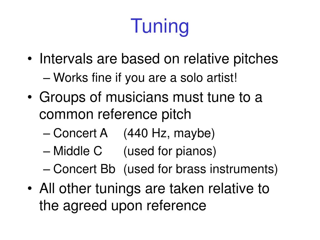 PPT - Tuning PowerPoint Presentation, free download - ID:5760865
