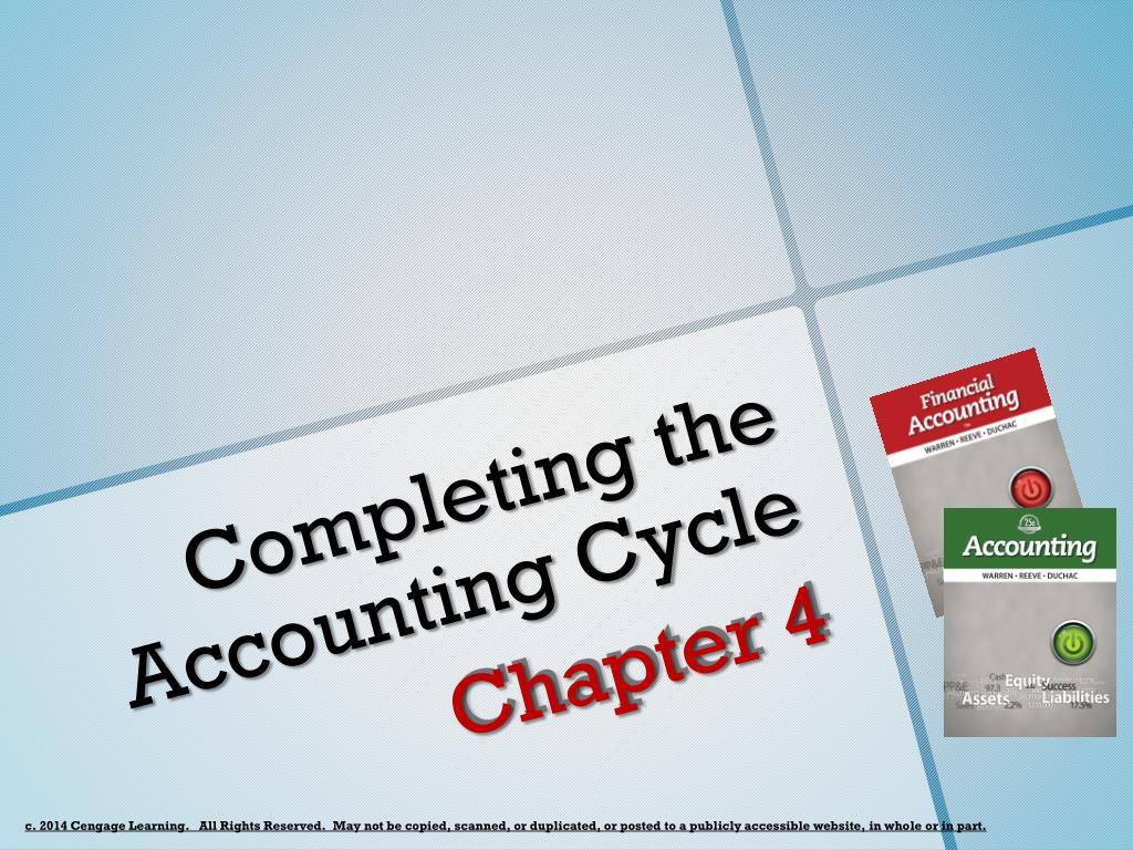 PPT - Completing the Accounting Cycle PowerPoint Presentation, free ...