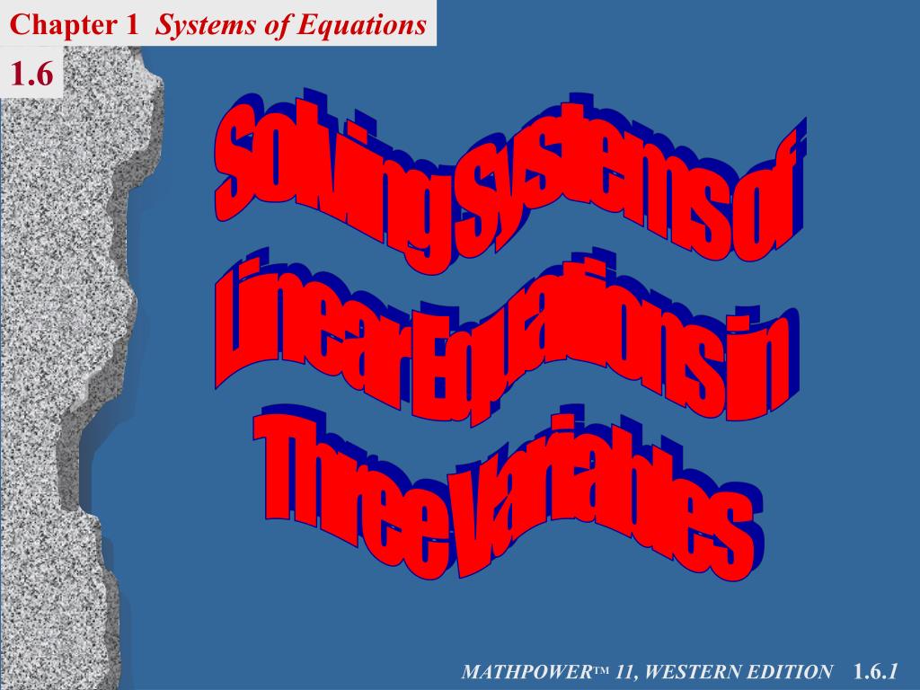 PPT - MATHPOWER TM 11, WESTERN EDITION PowerPoint Presentation, free download - ID:5761845