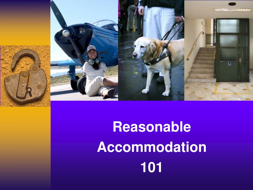 PPT - Reasonable Accommodation 101 PowerPoint Presentation, free ...
