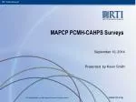 PPT - CAHPS Surveys PowerPoint Presentation, free download - ID:7264555