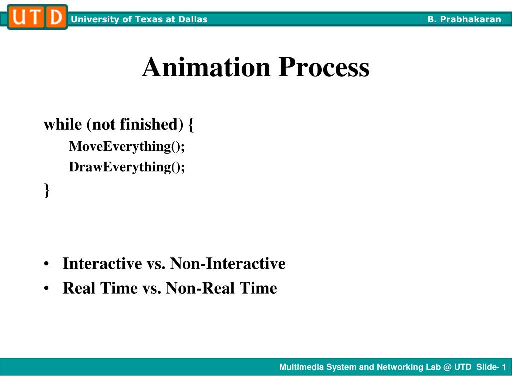 PPT - Animation Process PowerPoint Presentation, free download - ID:5766577
