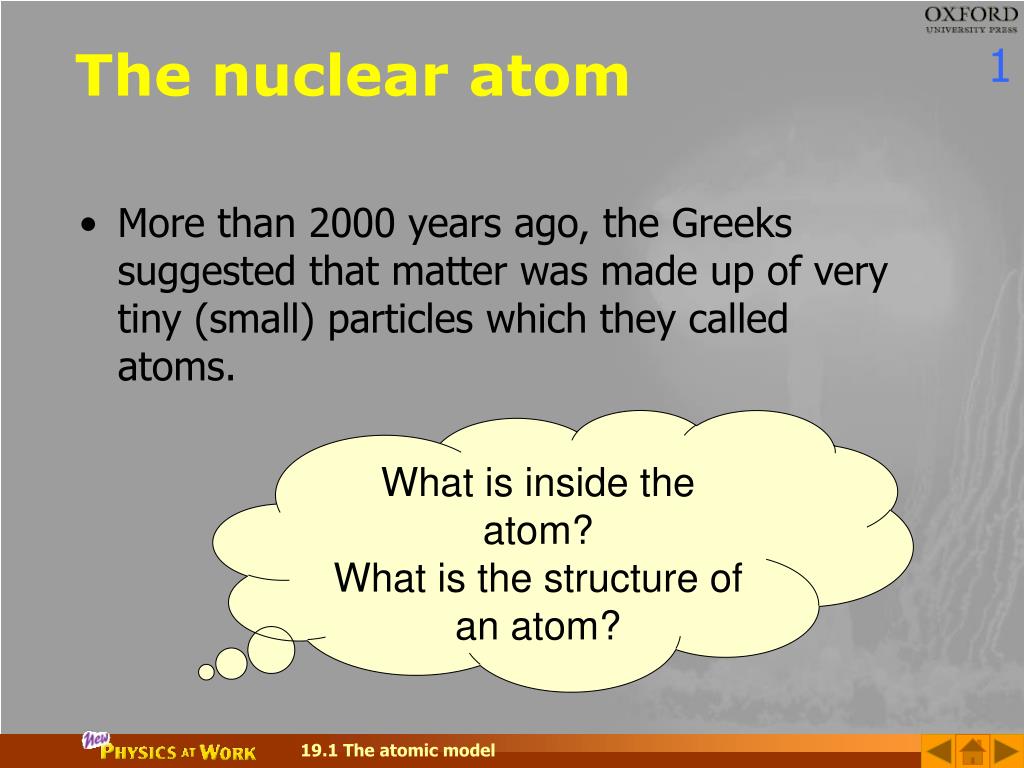 PPT - The nuclear atom PowerPoint Presentation, free download - ID:5768168
