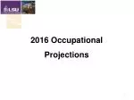 PPT - An Introduction to Occupational Projections PowerPoint ...