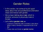 PPT - Contemporary Gender Roles PowerPoint Presentation, free download ...
