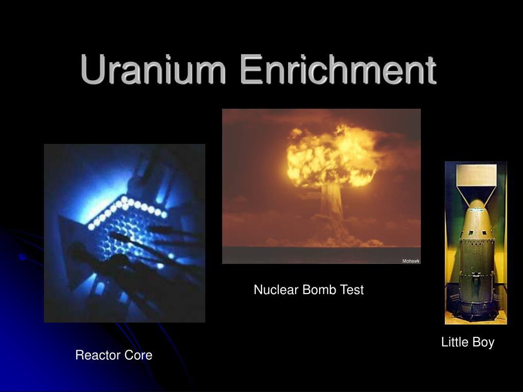 PPT - Uranium Enrichment PowerPoint Presentation, free download - ID ...