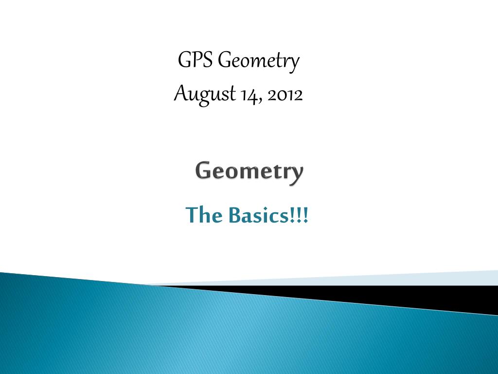 PPT - Geometry PowerPoint Presentation, free download - ID:5776355