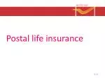 PPT - Postal life insurance PowerPoint Presentation, free download - ID ...