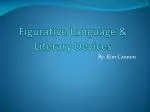 PPT - Figurative Language and Literary Devices PowerPoint Presentation ...