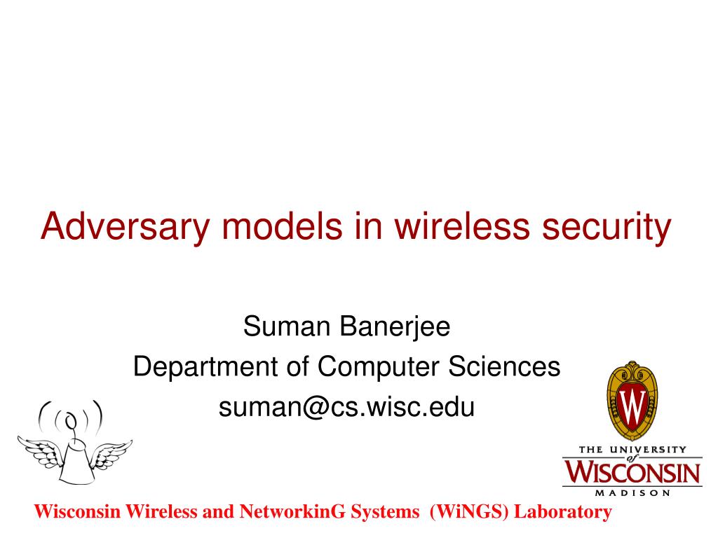 PPT - Adversary models in wireless security PowerPoint Presentation ...