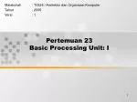 PPT - Basic Processing Unit PowerPoint Presentation, free download - ID:9666190