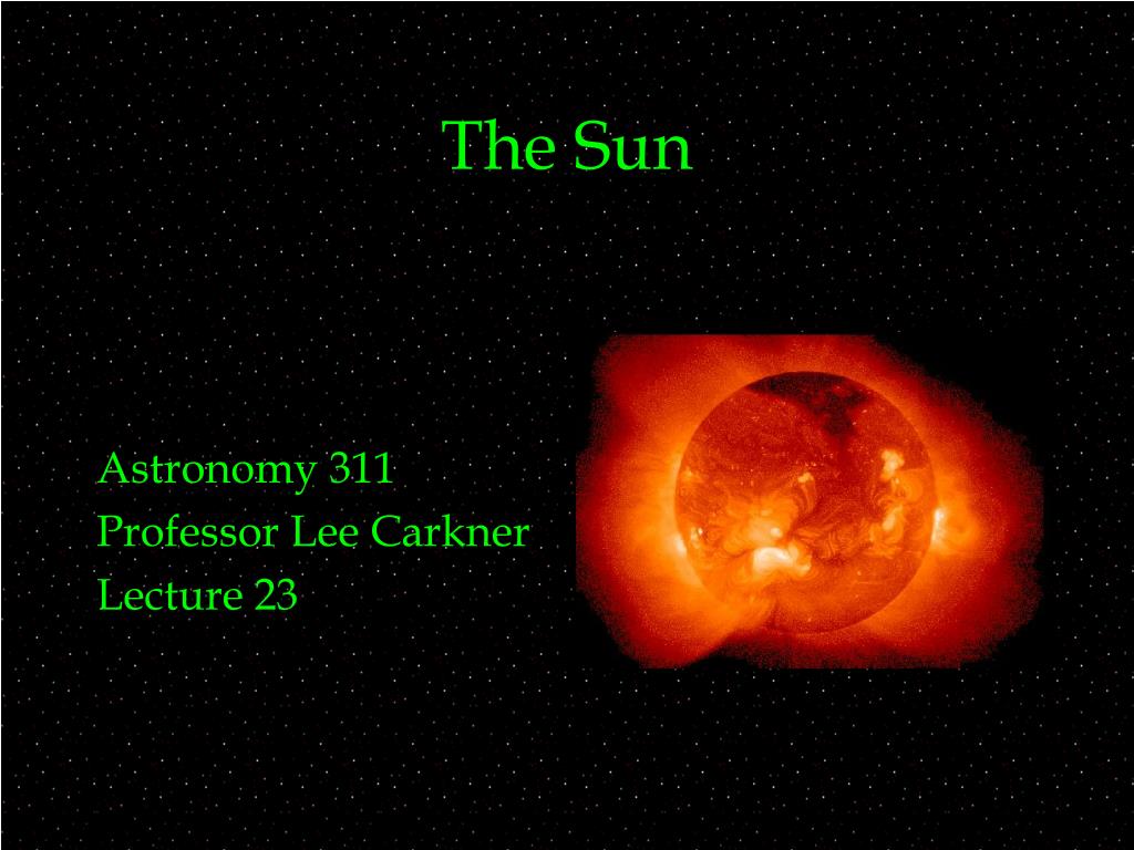PPT - The Sun PowerPoint Presentation, free download - ID:5780321