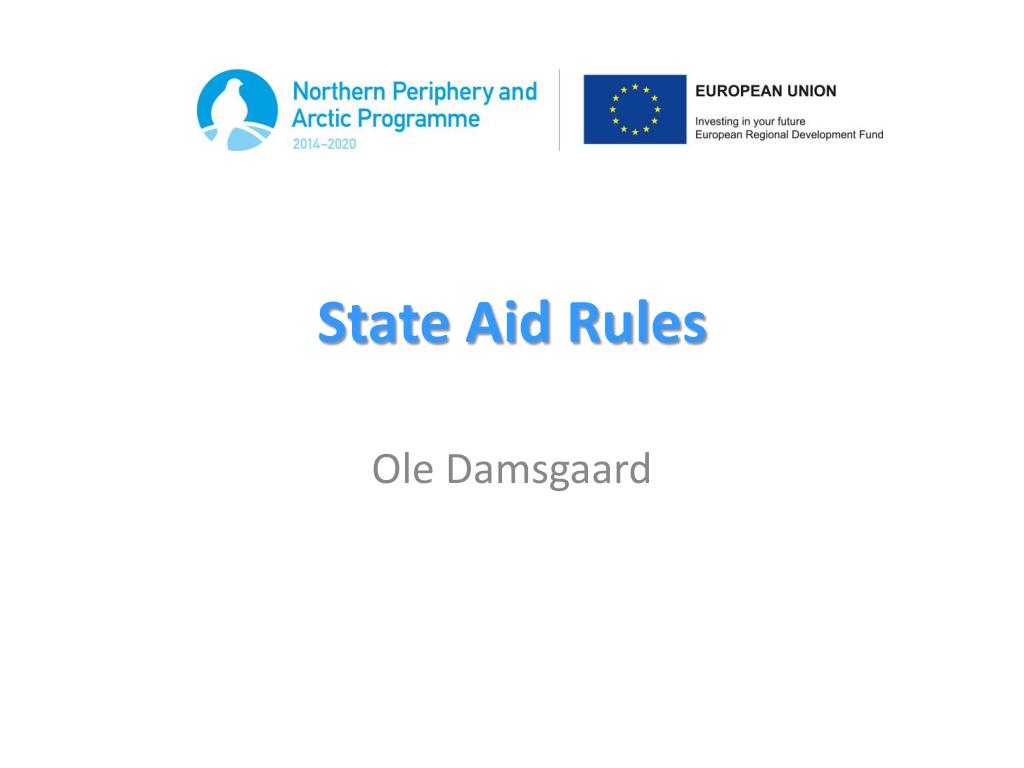 PPT - State Aid Rules PowerPoint Presentation, free download - ID:5781384