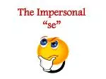 PPT - Impersonal Constructions with se PowerPoint Presentation, free ...